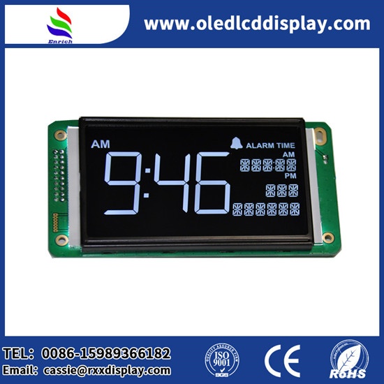 VA Segment LCD For Timer and Household equipment Customized LCD with good quality