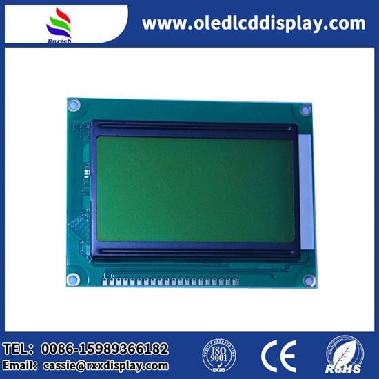 128X64 Monochrome Custom COB module STN Yellow-green LCD display with ... 128X64 Monochrome Custom COB module STN Yellow-green LCD display with ...