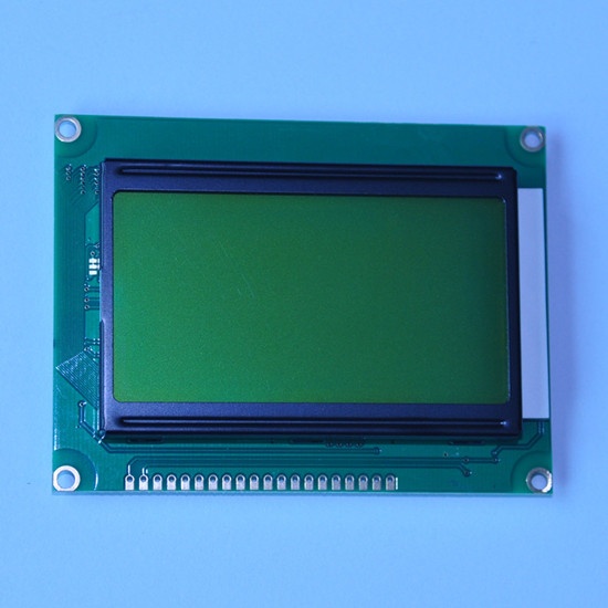 128X64 Monochrome Custom COB module STN Yellow-green LCD display with ... 128X64 Monochrome Custom COB module STN Yellow-green LCD display with ...