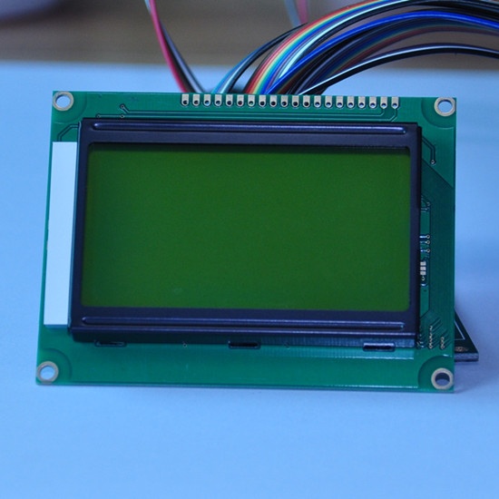 128X64 Monochrome Custom COB module STN Yellow-green LCD display with ... 128X64 Monochrome Custom COB module STN Yellow-green LCD display with ...