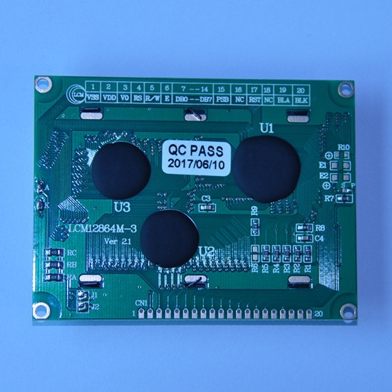 128X64 Monochrome Custom COB module STN Yellow-green LCD display with ... 128X64 Monochrome Custom COB module STN Yellow-green LCD display with ...